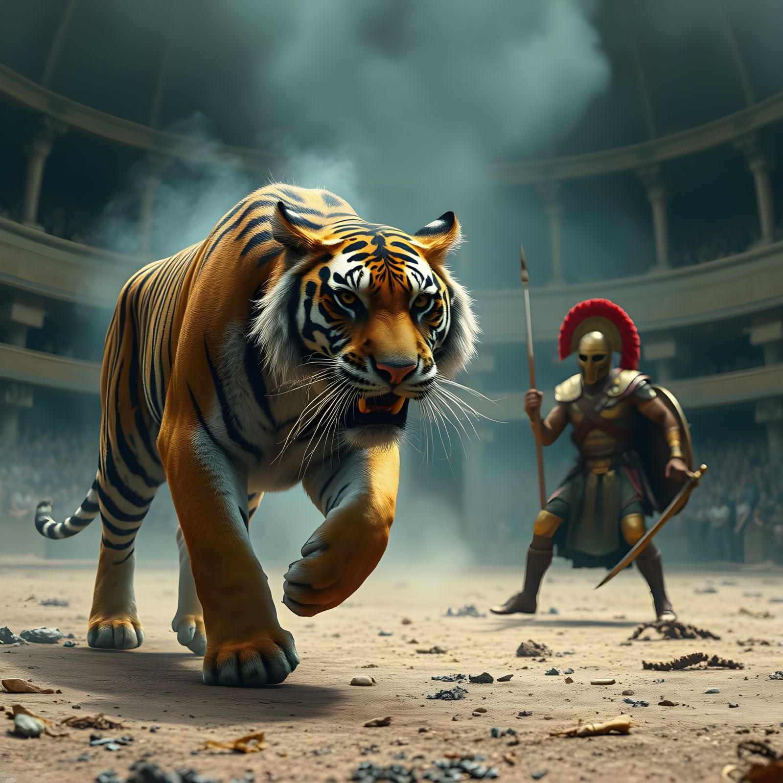 Tiger in the Arena - Tiger in the Arena