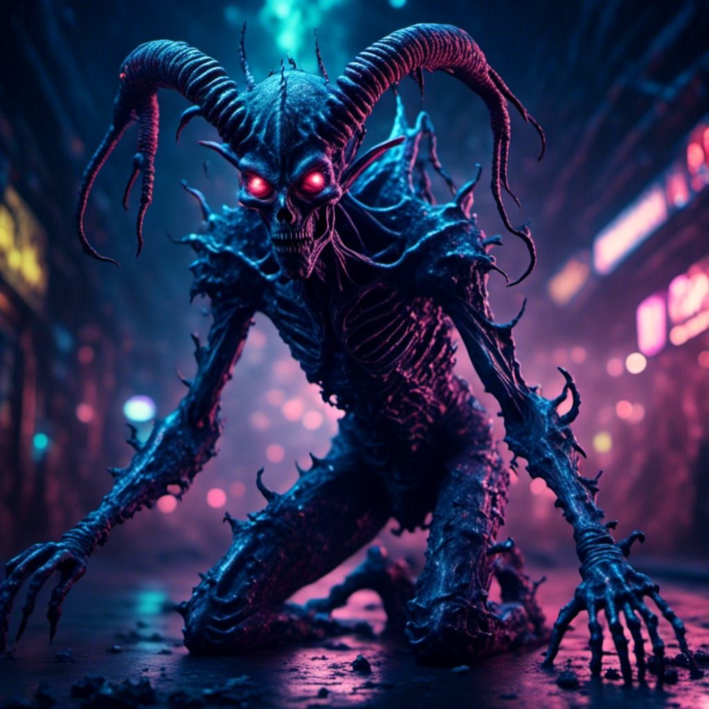 Necromancer alien - AI Generated Artwork - NightCafe Creator