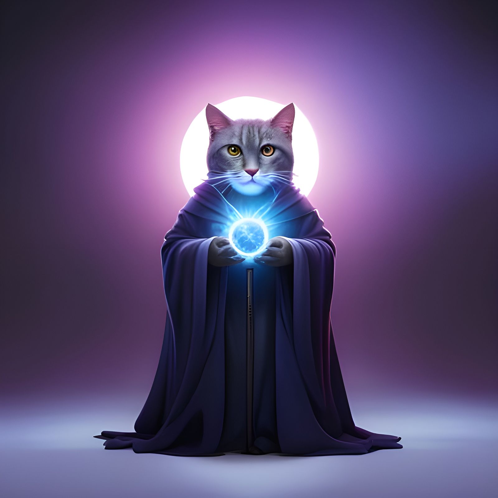 Wizard Cat - AI Generated Artwork - NightCafe Creator