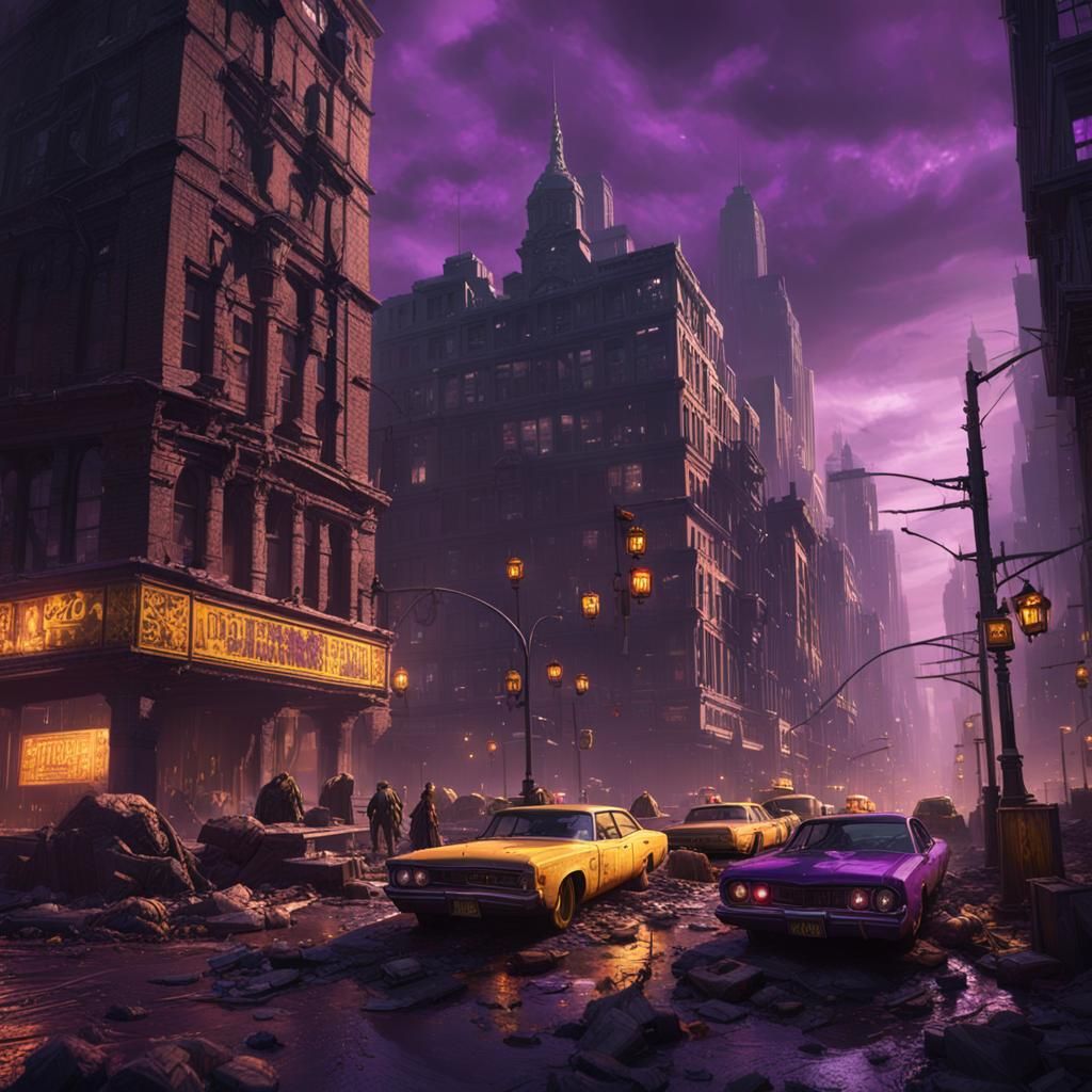 New York after a zombie apocalypse - AI Generated Artwork - NightCafe ...