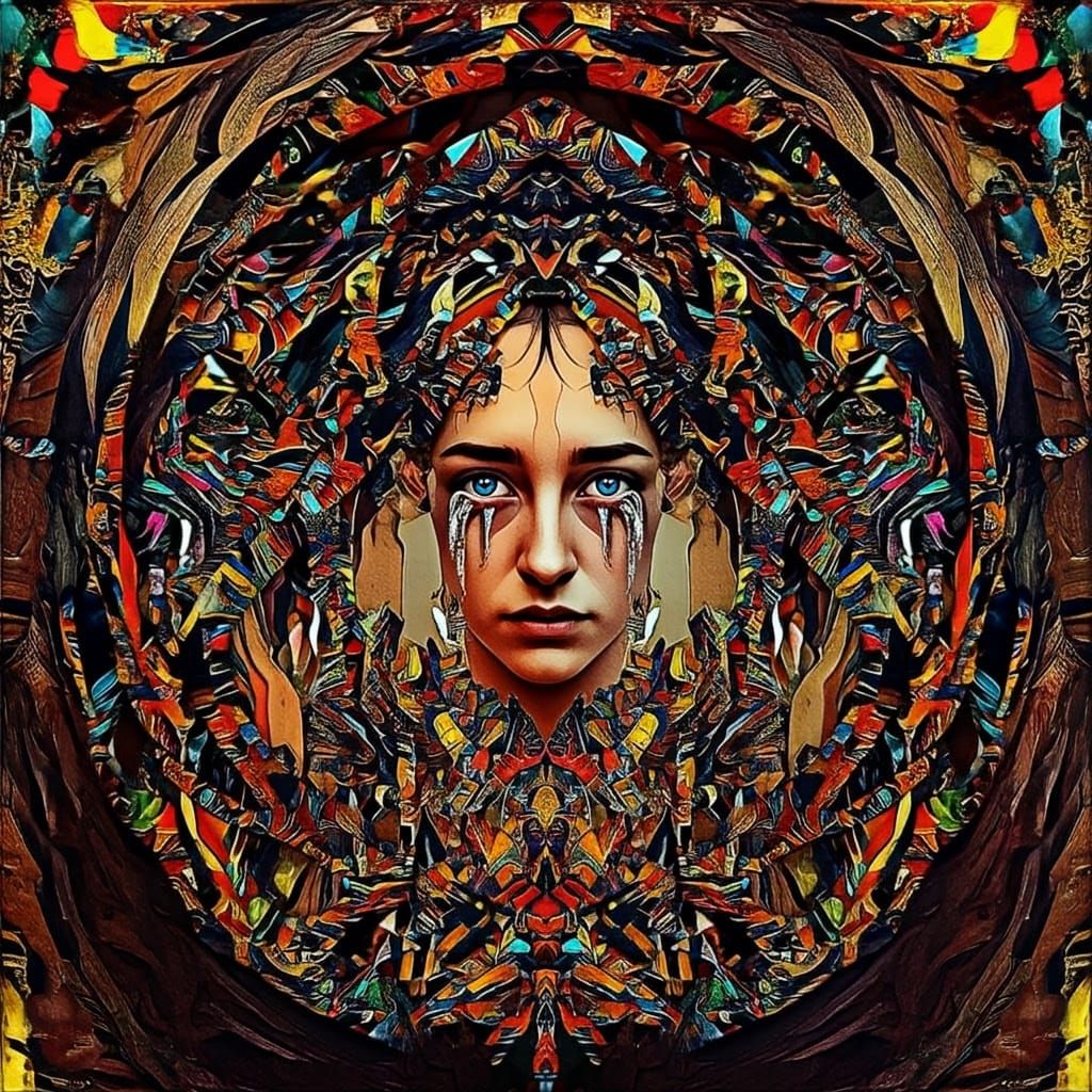 Folded Wood Embraces a Full-Body Living Entropic Algorithm