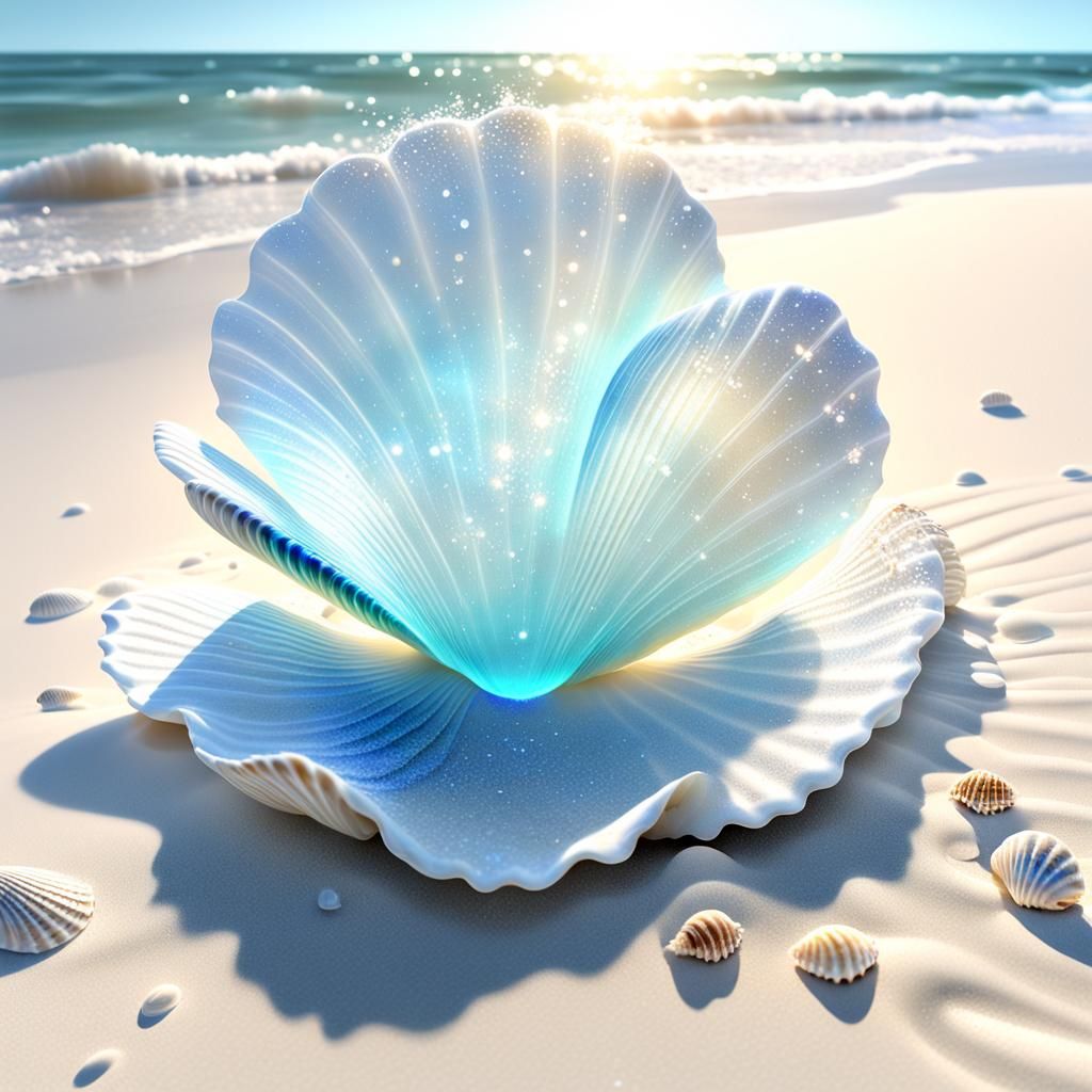 Sea Shell - AI Generated Artwork - NightCafe Creator