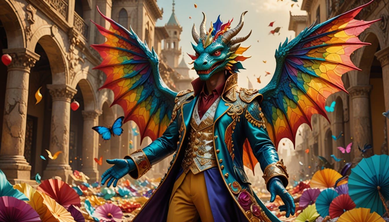 Surrealist IDF Star Approaches Temple of Confusion... - AI Art