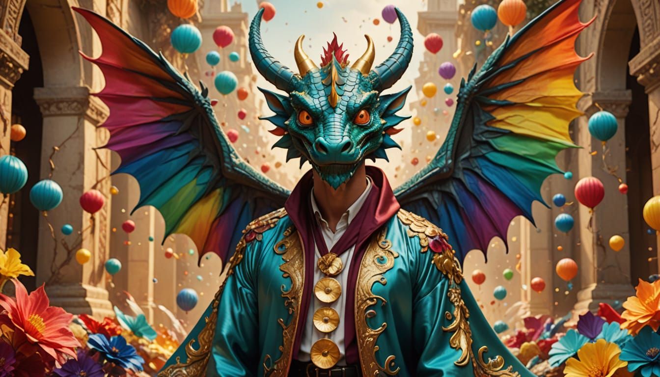 Surrealist IDF Star Approaches Temple of Confusion... - AI Art