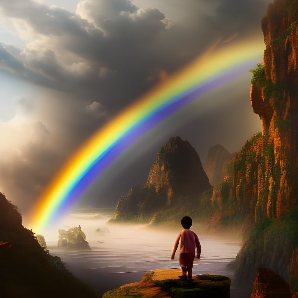 Rainbow - AI Generated Artwork - NightCafe Creator