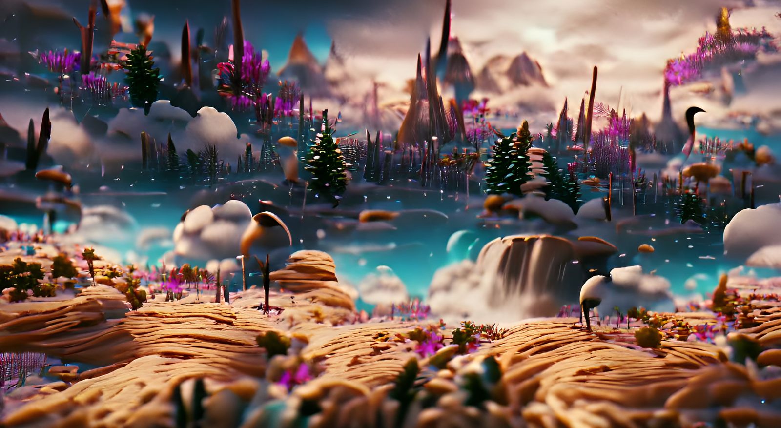 Fantastical - AI Generated Artwork - NightCafe Creator