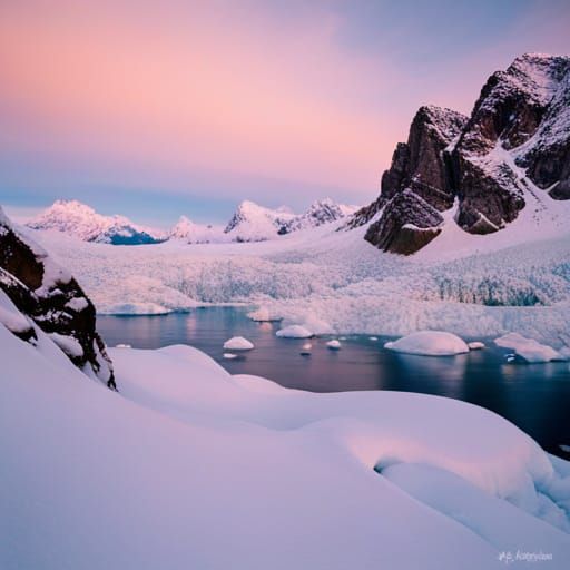 Winter snow - AI Generated Artwork - NightCafe Creator