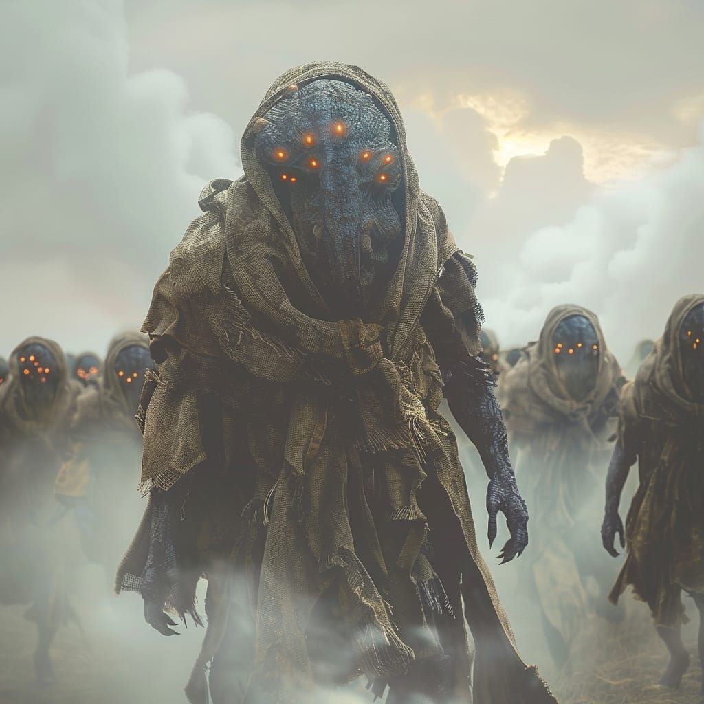 Alien Invasion - AI Generated Artwork - NightCafe Creator