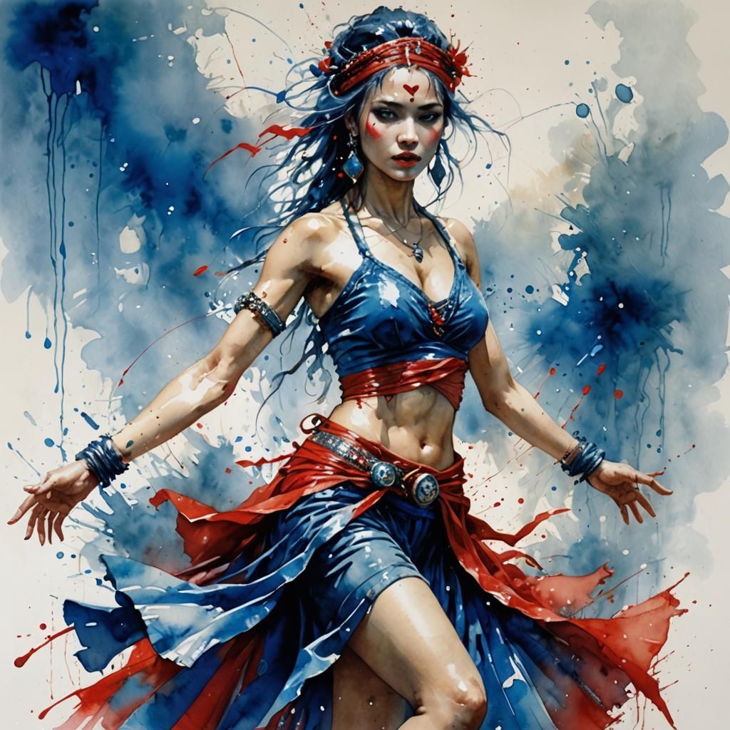 Belly Dancer - AI Generated Artwork - NightCafe Creator