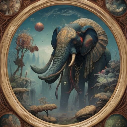 CRYPTID JUMBO DUMBO SHRIMP #8 - AI Generated Artwork - NightCafe Creator