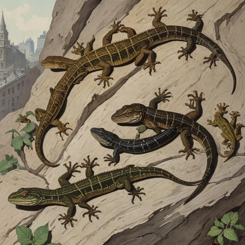 🦠👾lachrymose lizard lacerating London, Michael Kupperman, Gene Bilbrew ...