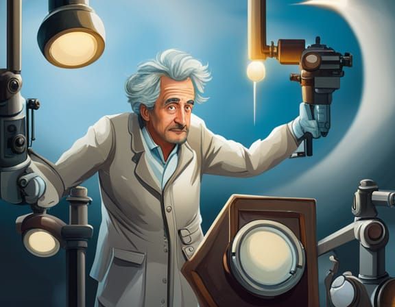 Mad scientist - AI Generated Artwork - NightCafe Creator