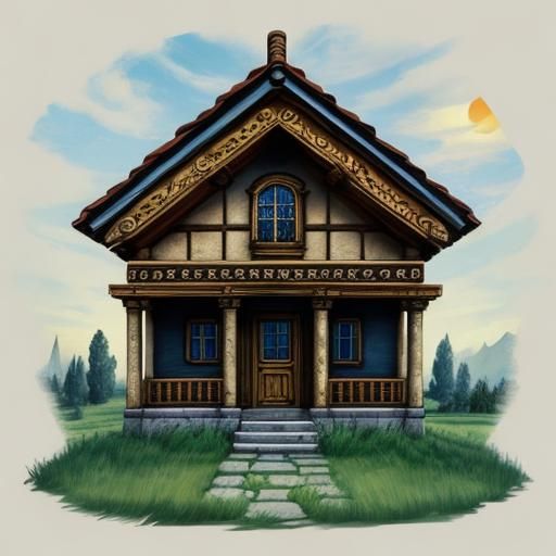 House. Mythological. - AI Generated Artwork - NightCafe Creator