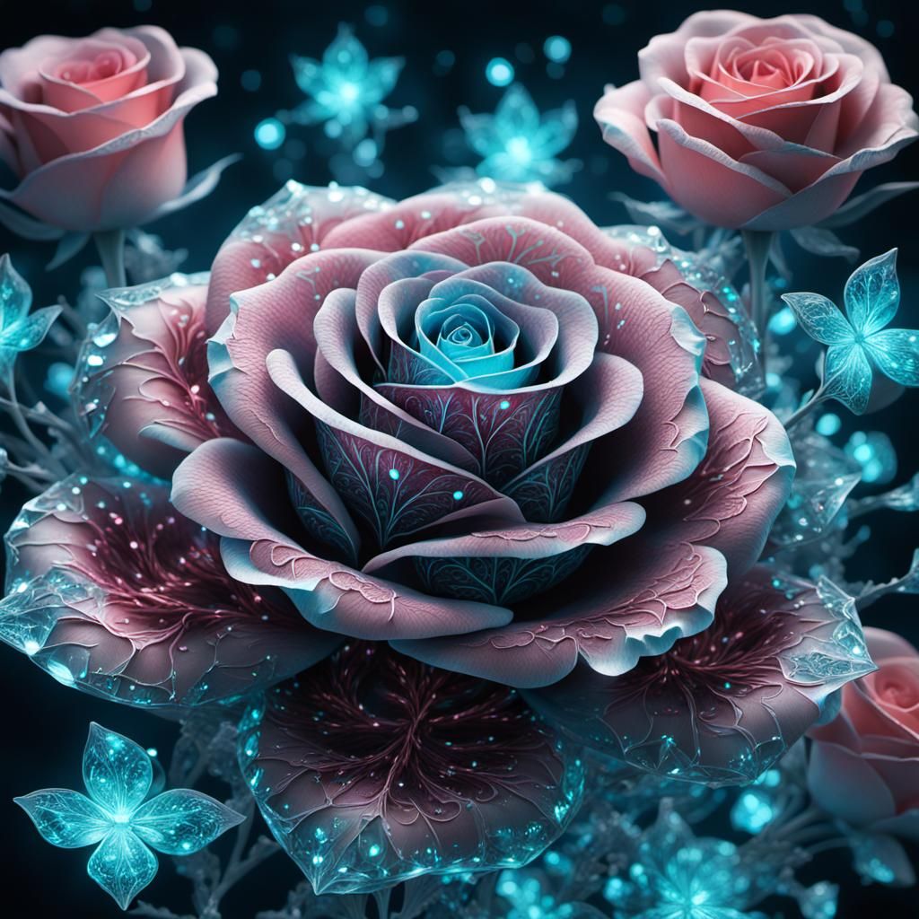 Just roses… - AI Generated Artwork - NightCafe Creator