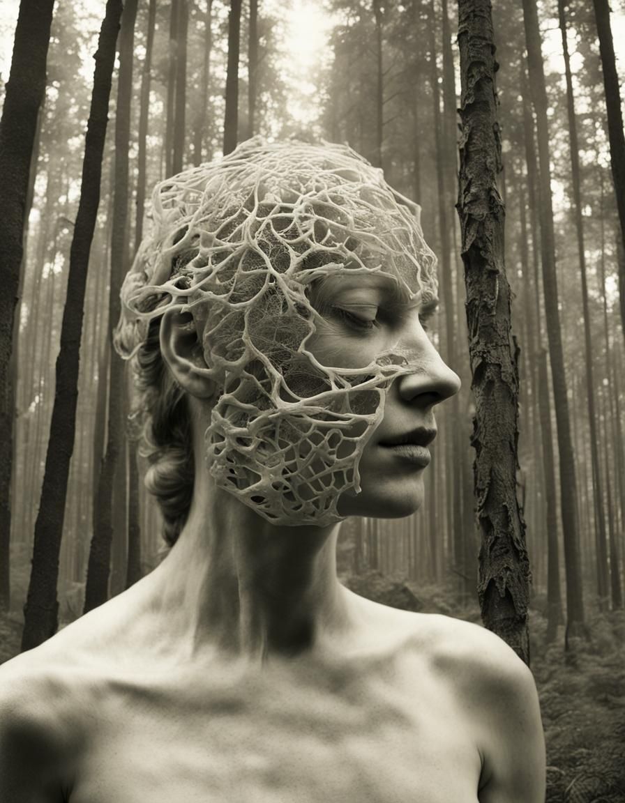 double exposure ailment codex by fibre artist "Helga Szentpétery" pain ...