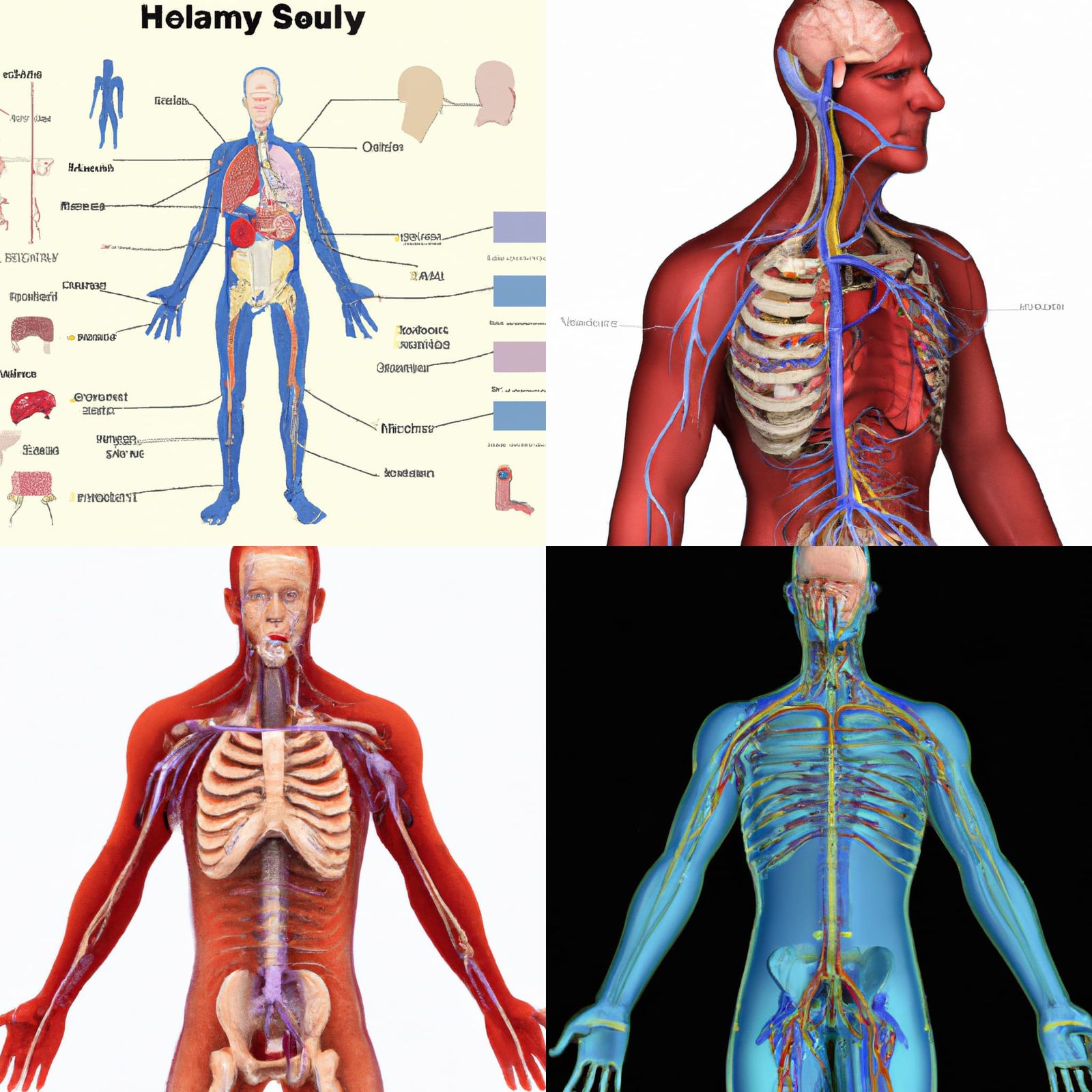 Human anatomy - AI Generated Artwork - NightCafe Creator