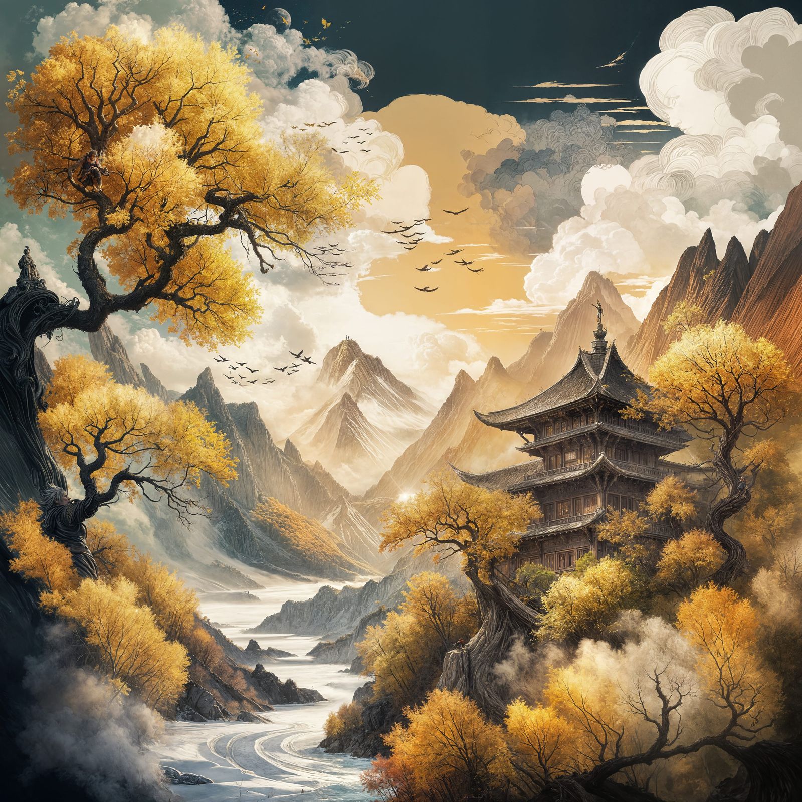 Ethereal Whispers of an Oriental Dream