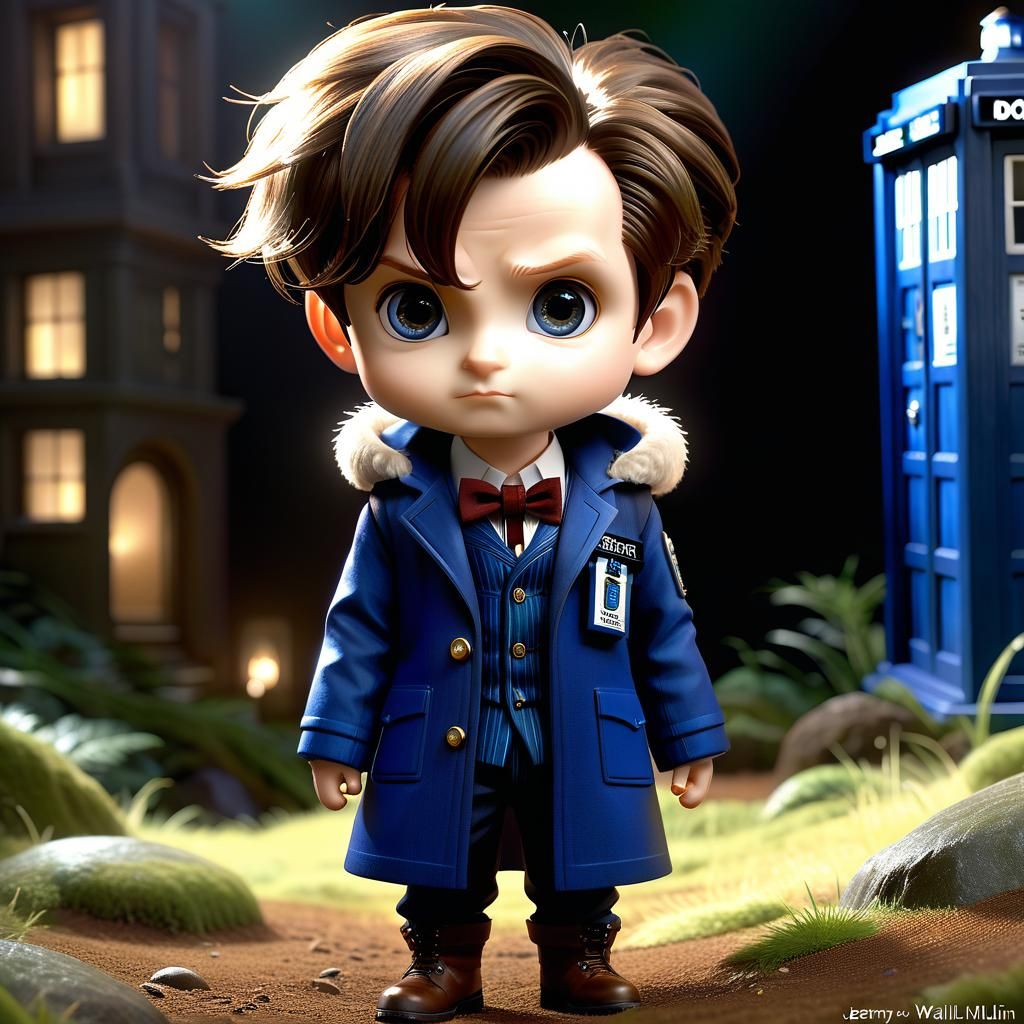 Chibi Doctor Who - AI Generated Artwork - NightCafe Creator
