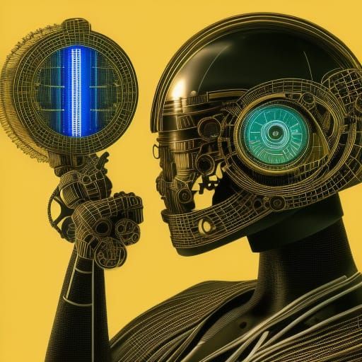 Human Cyborg Evolution 1.x - AI Generated Artwork - NightCafe Creator