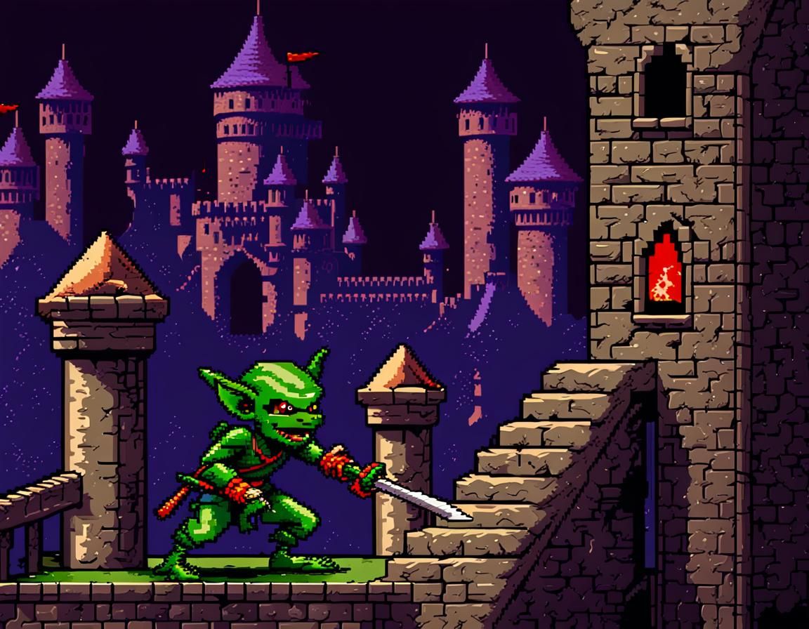 Ninja goblin - AI Generated Artwork - NightCafe Creator