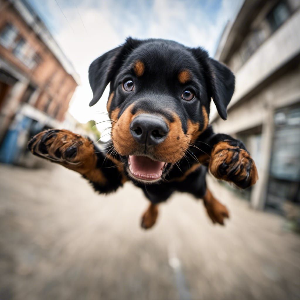 Rottie Love Attack : r/nightcafe