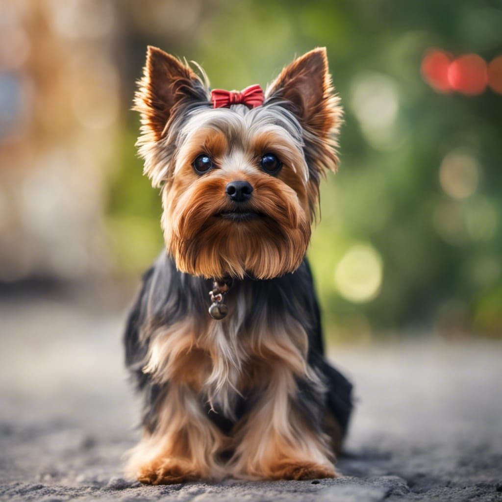 Yorkie - AI Generated Artwork - NightCafe Creator