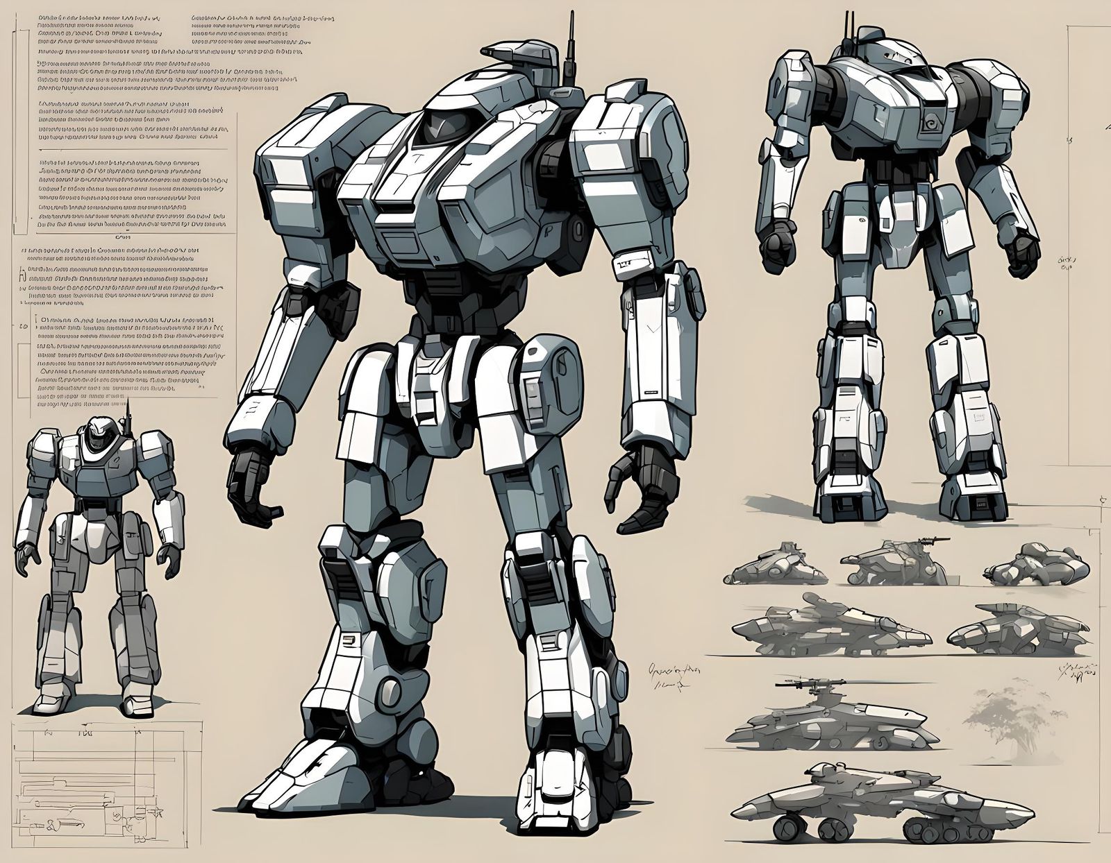 Robotech style Light Cavalry Mech - AI Generated Artwork - NightCafe ...