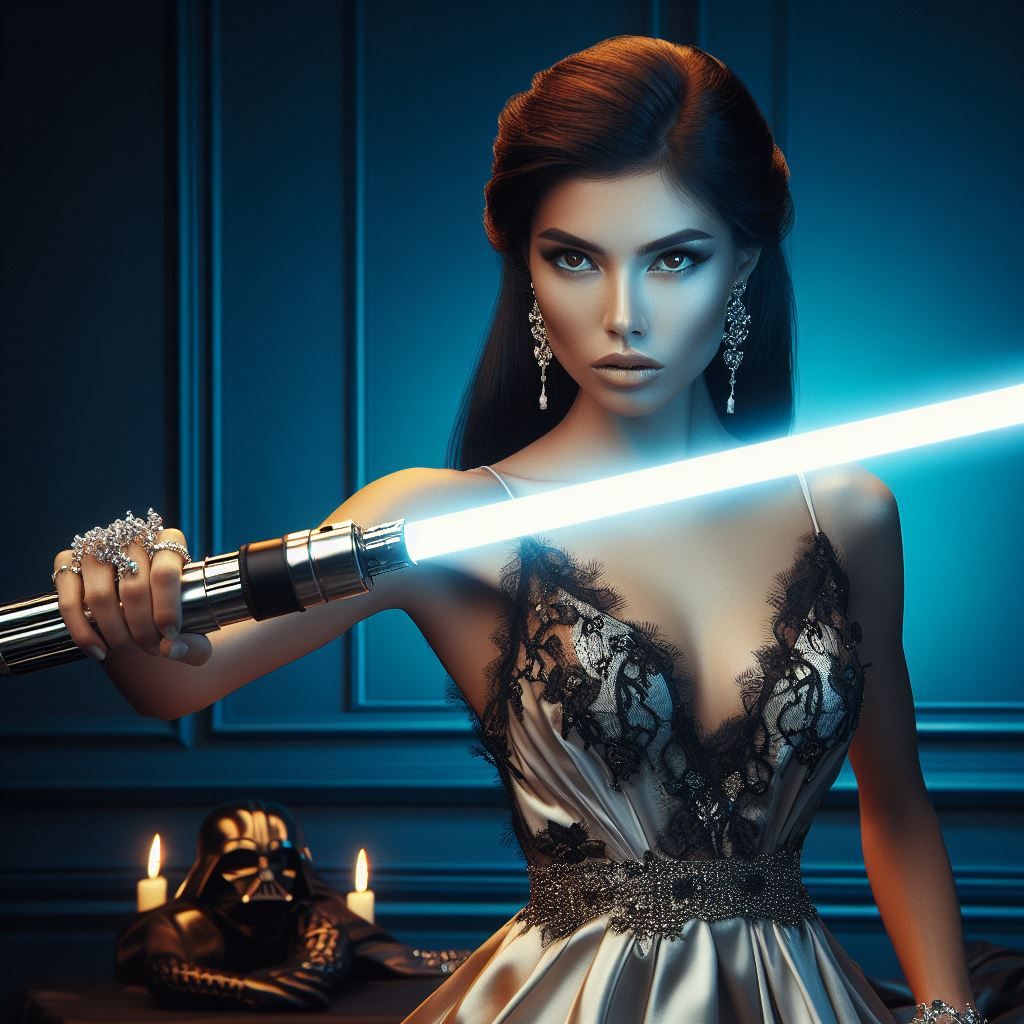 Animated Glamour jedi - AI Generated Artwork - NightCafe Creator