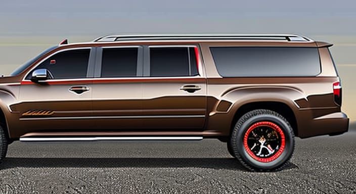 High performance Professional Racing Chevrolet Suburban 4x4 Painted ...