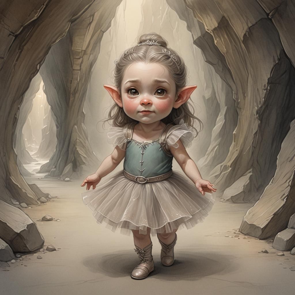 Child of an elf-dwarf union 😀 - AI Generated Artwork - NightCafe Creator