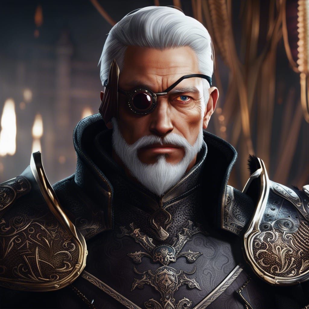 the one eyed assassin king - AI Generated Artwork - NightCafe Creator