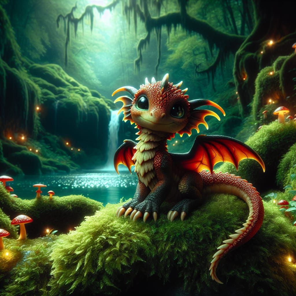 Pseudodragon - AI Generated Artwork - NightCafe Creator