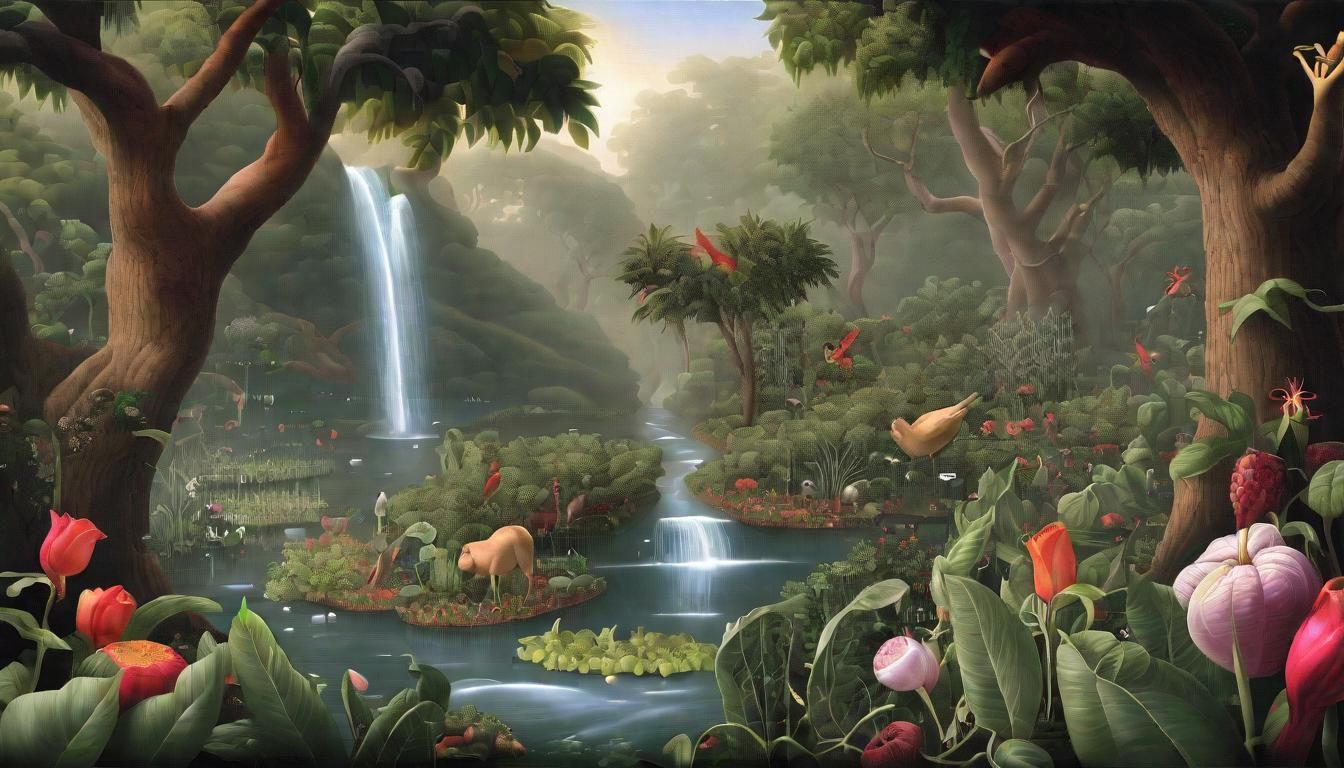 Garden of Eden - AI Generated Artwork - NightCafe Creator