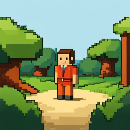 PixelWorld NPC - AI Generated Artwork - NightCafe Creator