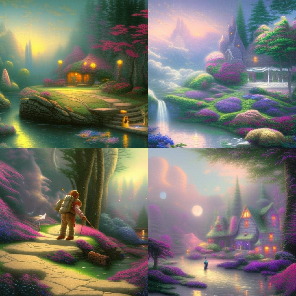 Portrait of hidden place - AI Generated Artwork - NightCafe Creator