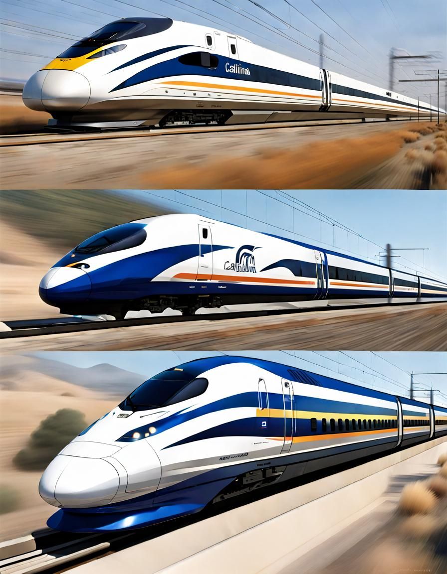 California high speed rail train design - AI Generated Artwork ...