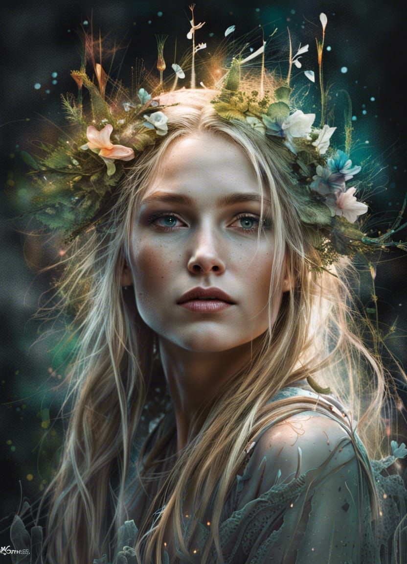 Elf Goddess - AI Generated Artwork - NightCafe Creator