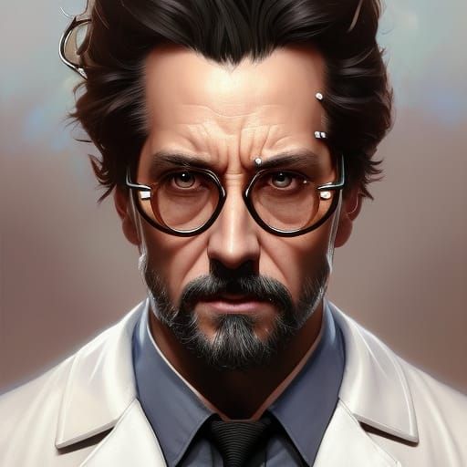 Mad Scientist - AI Generated Artwork - NightCafe Creator