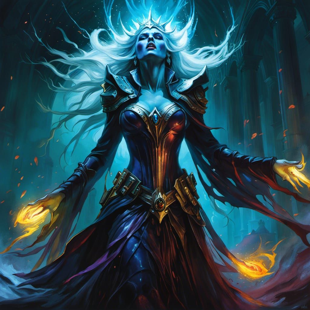 Banshee Queen - AI Generated Artwork - NightCafe Creator
