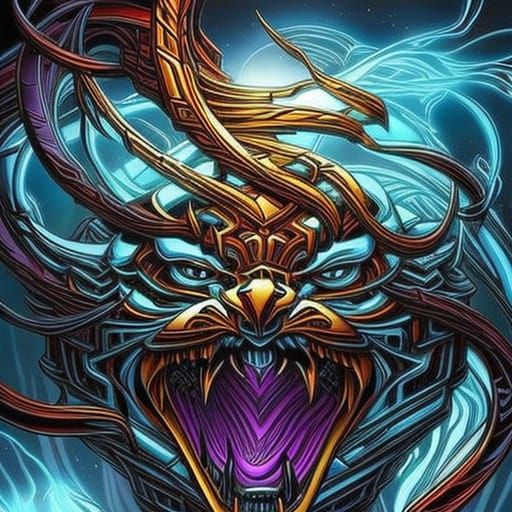 The Metal Tiger! - AI Generated Artwork - NightCafe Creator