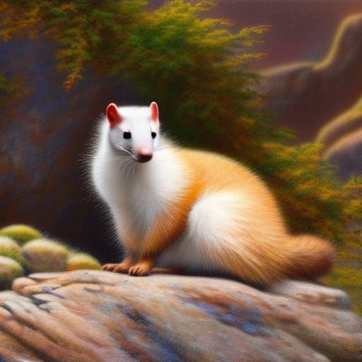 This Beautiful Planet #8-1: The Ferret - AI Generated Artwork ...