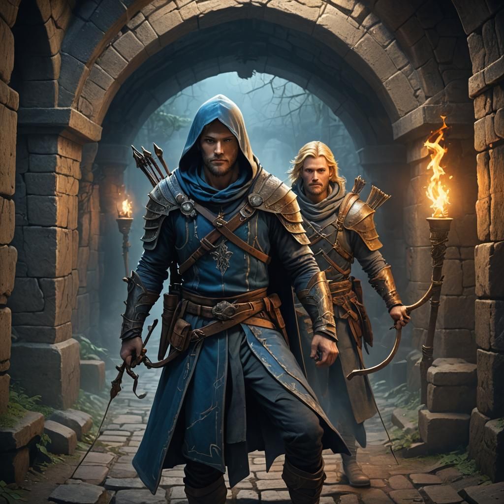 Into the Catacombs; DreamshaperXL;nc - AI Generated Artwork - NightCafe ...