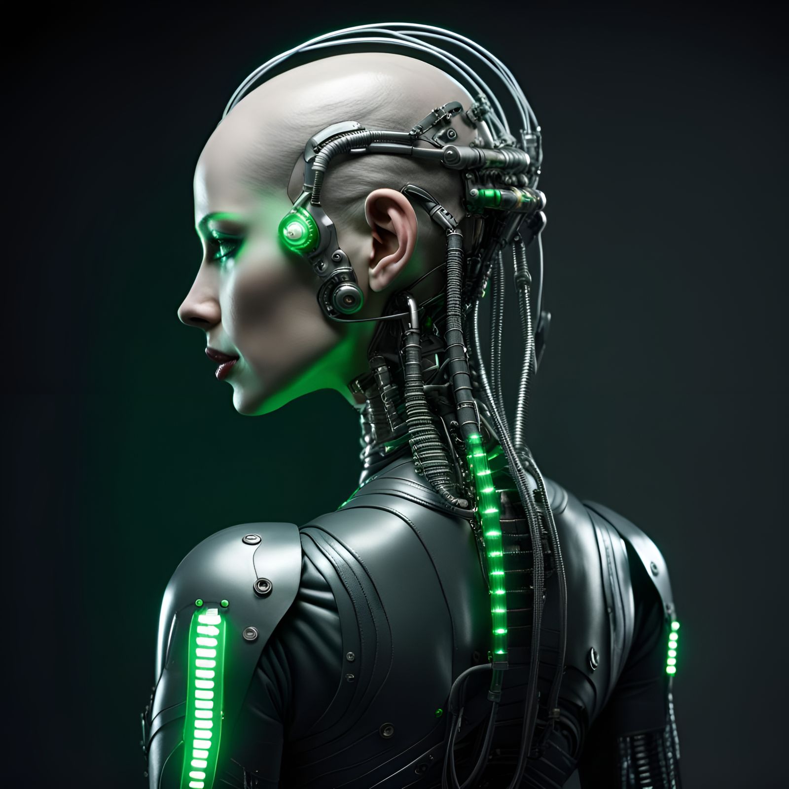 BORG QUEEN - AI Generated Artwork - NightCafe Creator