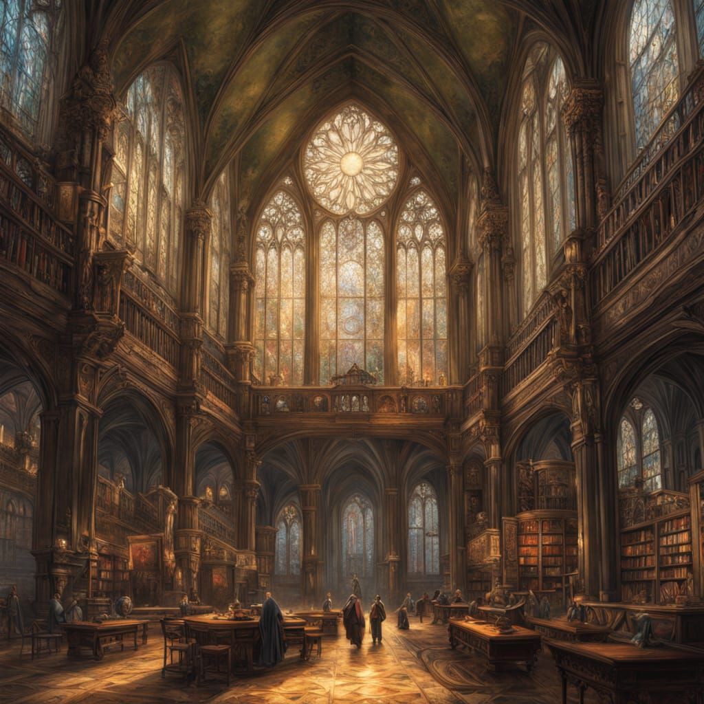 The grand central library - Grand Library of Ancient Lore i...