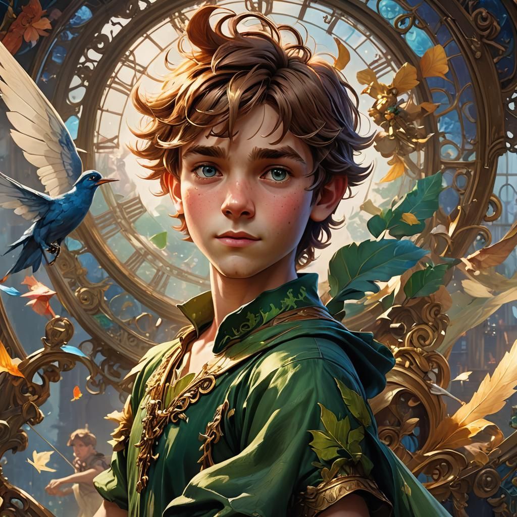 Peter Pan - AI Generated Artwork - NightCafe Creator