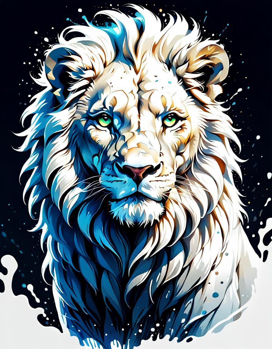 Lion - AI Generated Artwork - NightCafe Creator