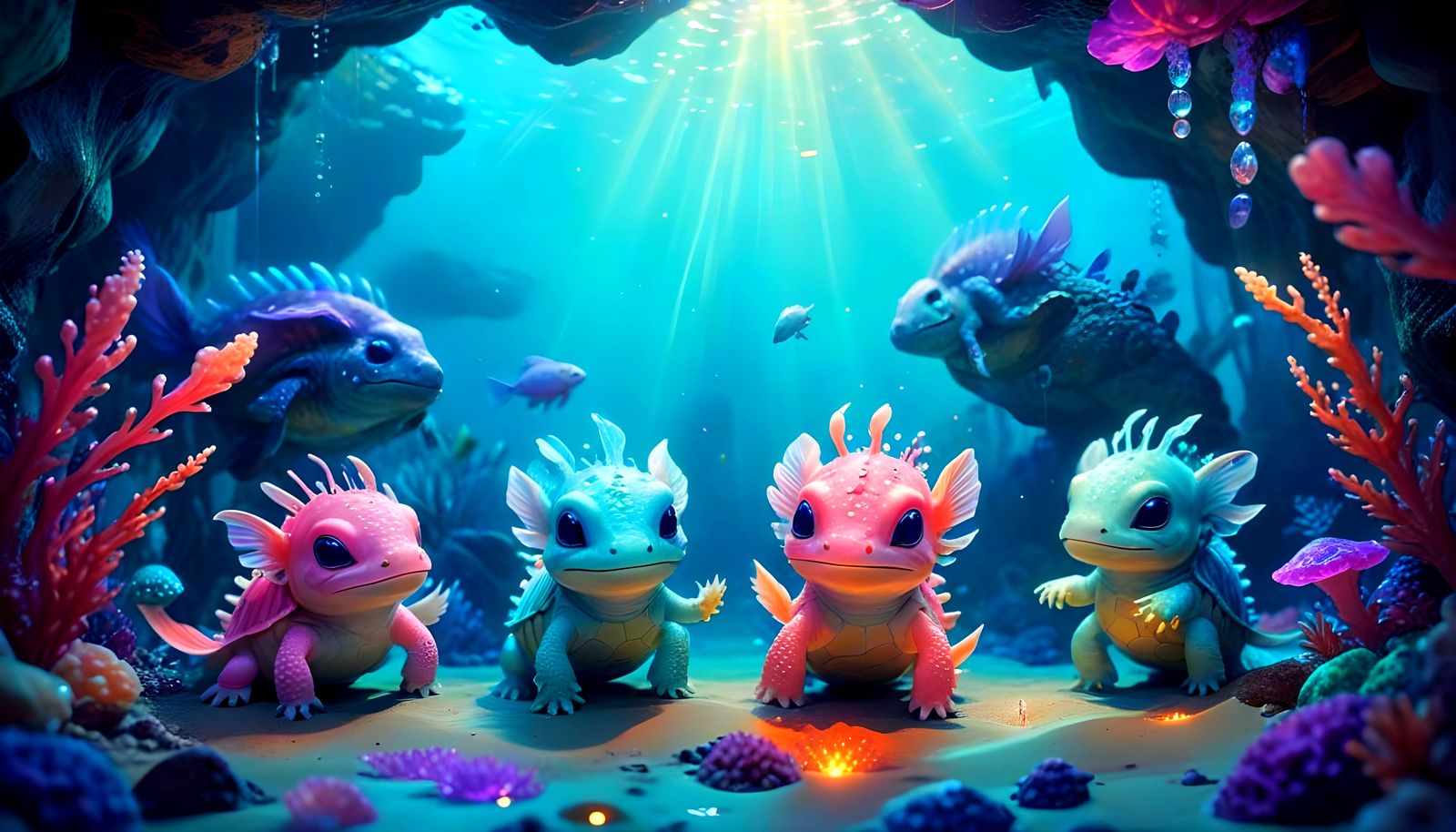Chibi Axolotls - Chibi Axolotls