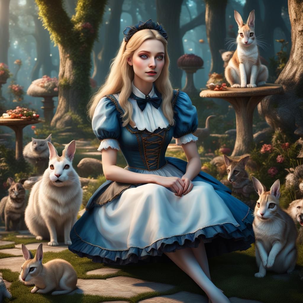 Alice - AI Generated Artwork - NightCafe Creator