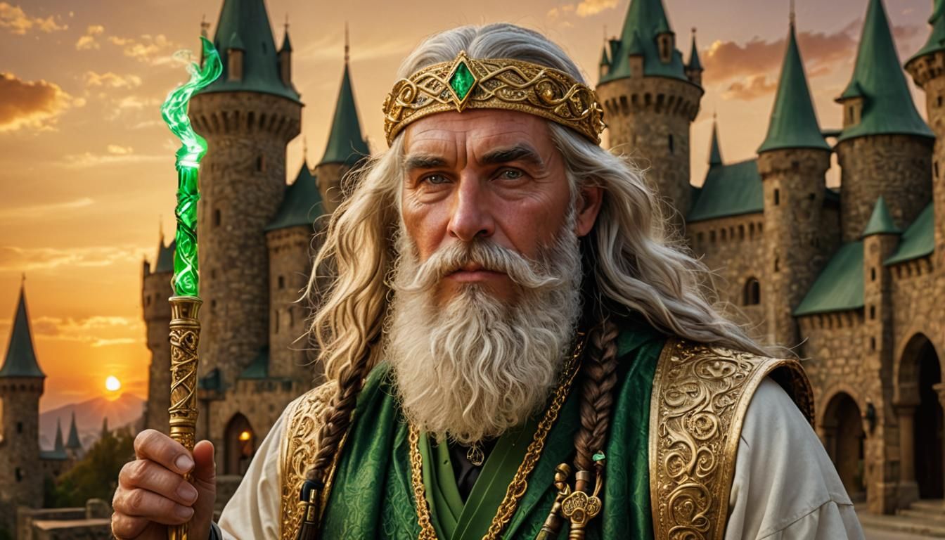 Green Wizard - AI Generated Artwork - NightCafe Creator