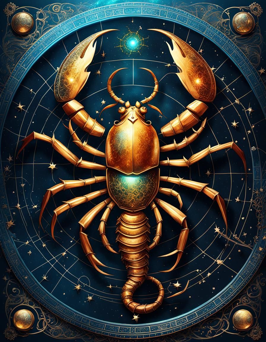 Zodiac Collection: Scorpio - AI Generated Artwork - NightCafe Creator